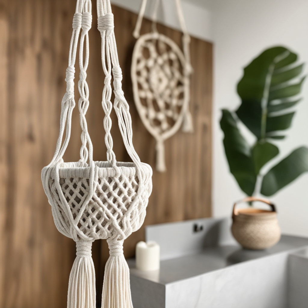Bliss Macrame Pot Holder – Maltashopper.com