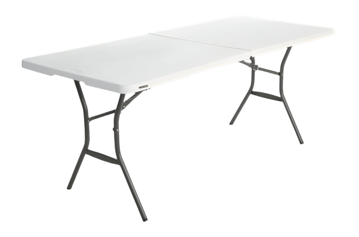 Lifetime Rectangular Folding Table for 6 Seats – Maltashopper.com