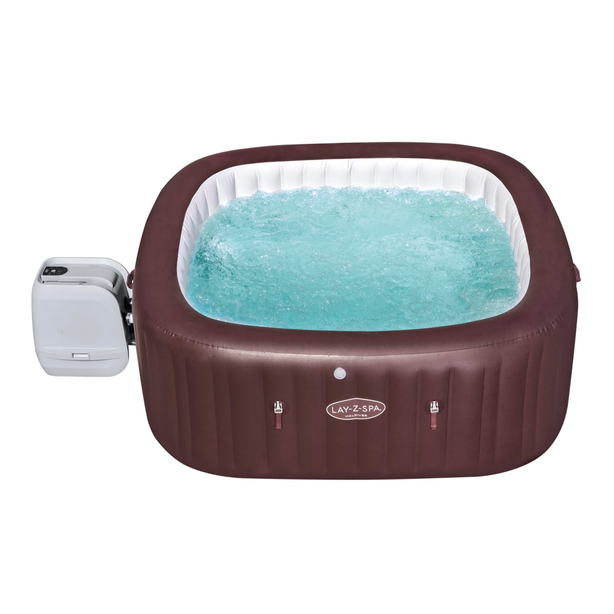 Lay-Z-Spa Maldives Inflatable Whirlpool Pool with Hydrojets ...