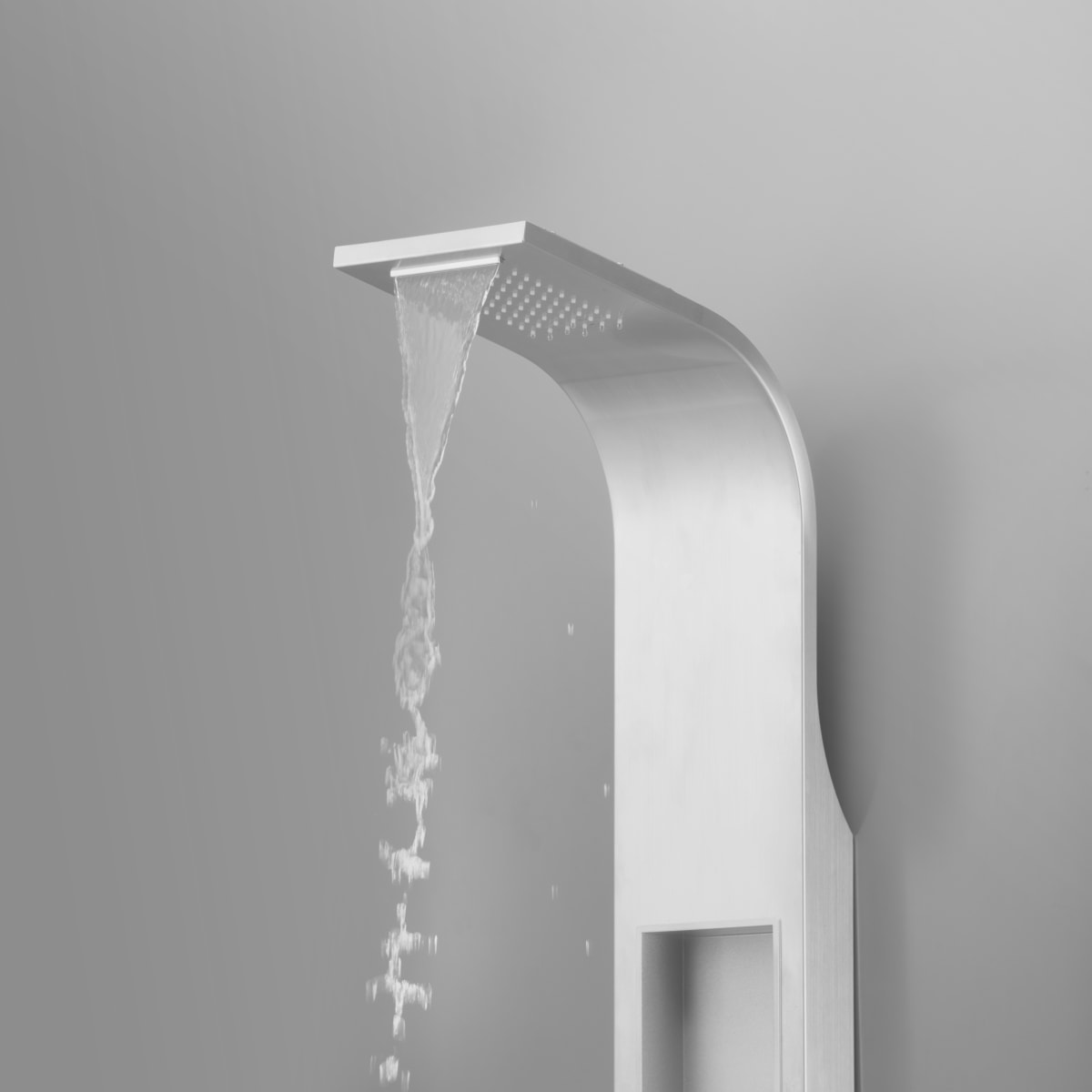 Makani Steel Hydro Shower Column | MaltaShopper – Maltashopper.com