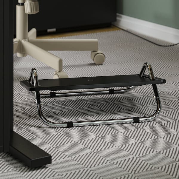 DAGOTTO Foot rest black Best Price at Maltashopper