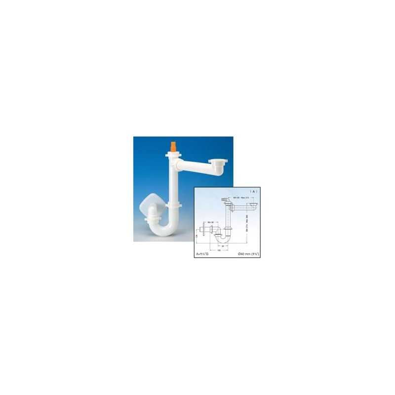 Space-saving Lira Siphon with Washing Machine Connection – Maltashopper.com