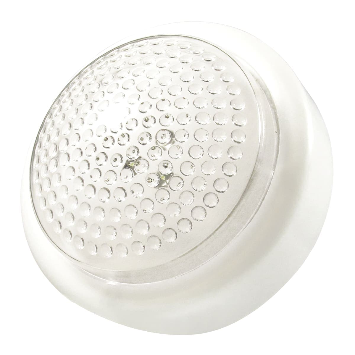 ROUND BATTERY-OPERATED PUSH LIGHT LED TORCH | Best Price at ...