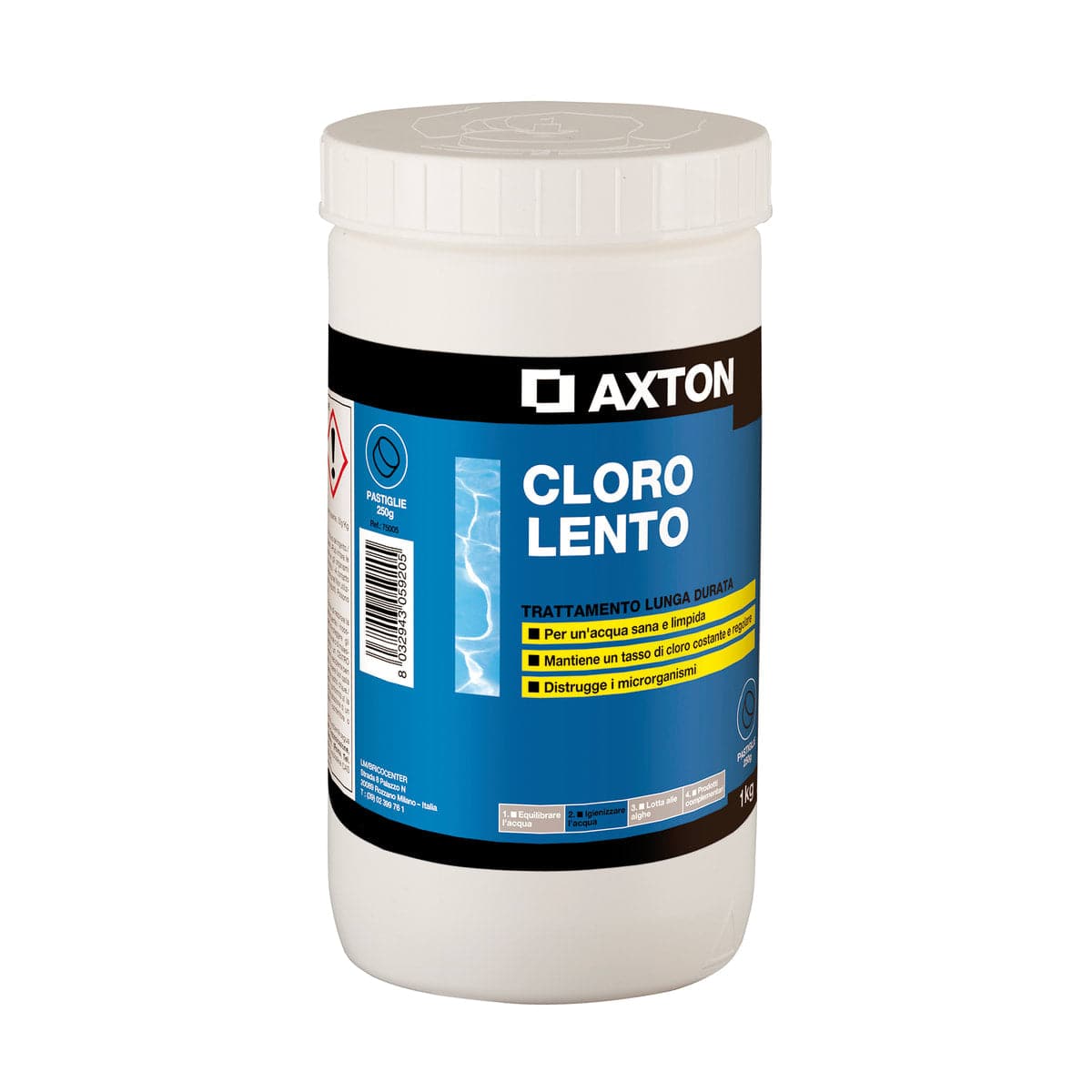 SLOW CHLORINE 1KG 250G TABLETS | Best Price at Maltashopper.com