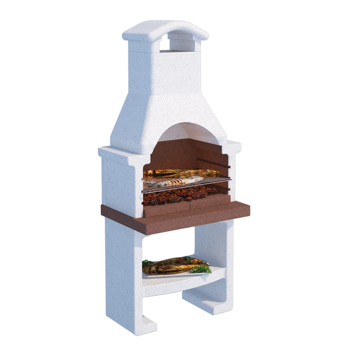 CONCRETE CHARCOAL BARBECUE NEW CRI LINE VZ | Best Price at Maltashopper.com