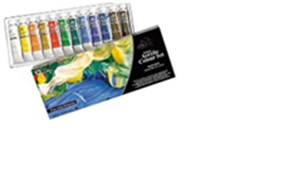 12 ACRYLIC COLOURS | Best Price at Maltashopper.com