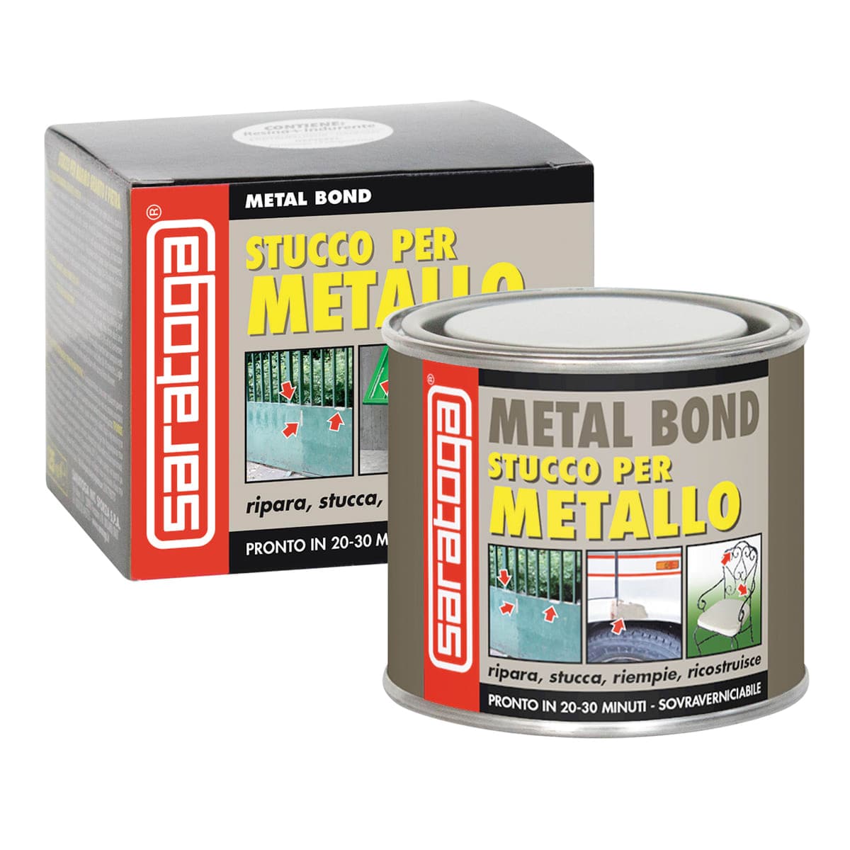 TWO-COMPONENT METAL PUTTY 125 ML | Best Price at Maltashopper.com
