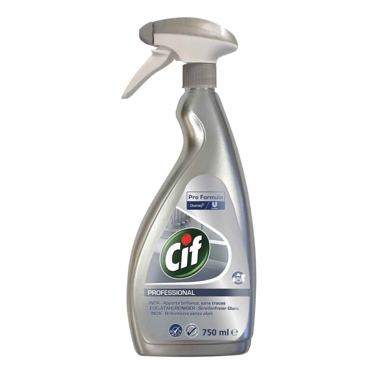 CIF PROFESSIONAL STEEL 750 ML | Best Price at Maltashopper.com