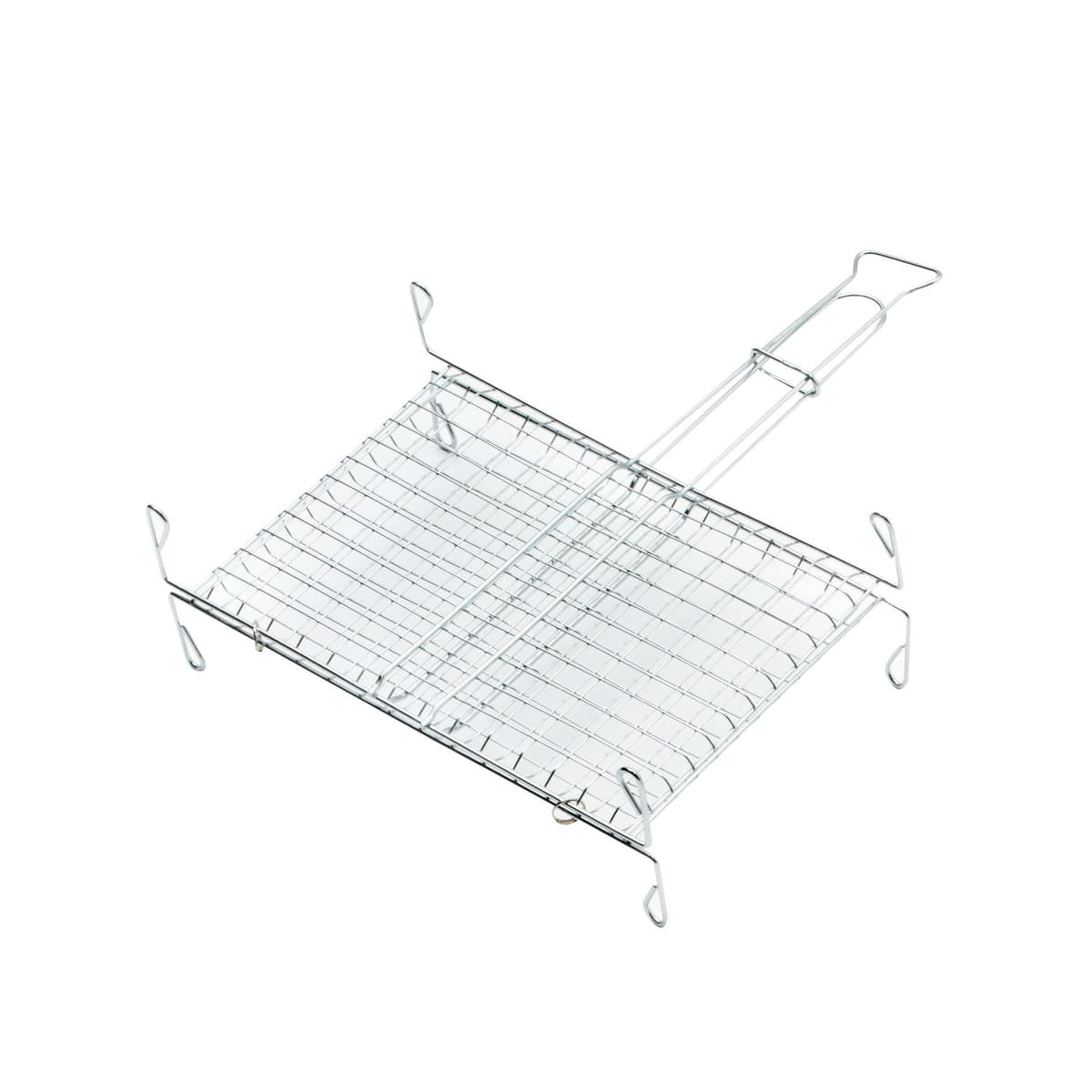 MESH GRILL WITH BARBECUE FEET 40X35CM | Best Price at Maltashopper.com