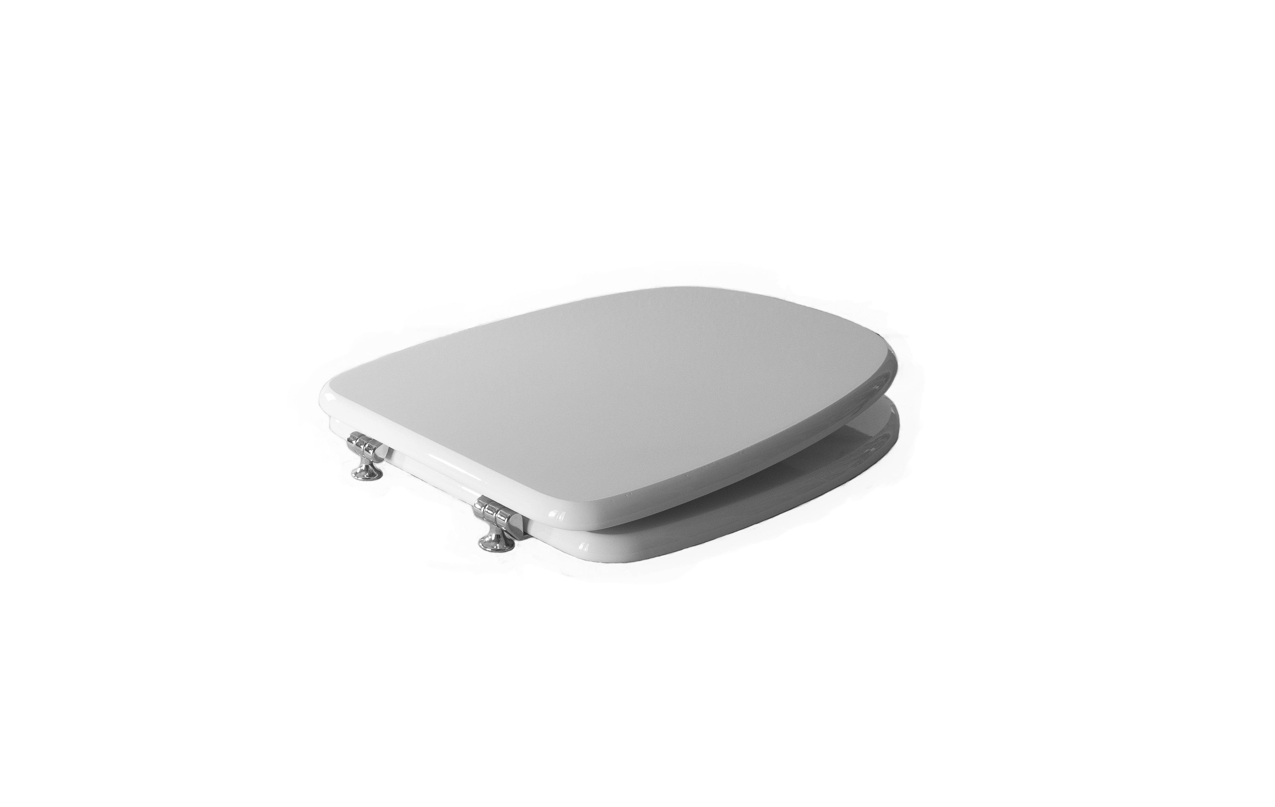 SQUARE WC SEAT WHITE EU MDF | Best Price at Maltashopper.com