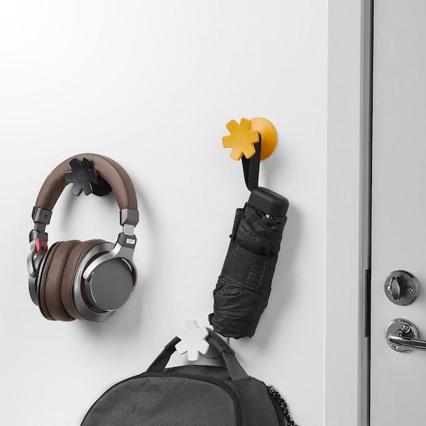 JORDBORR - Hook, self-adhesive, snowflake/multicolour | Best Price at ...